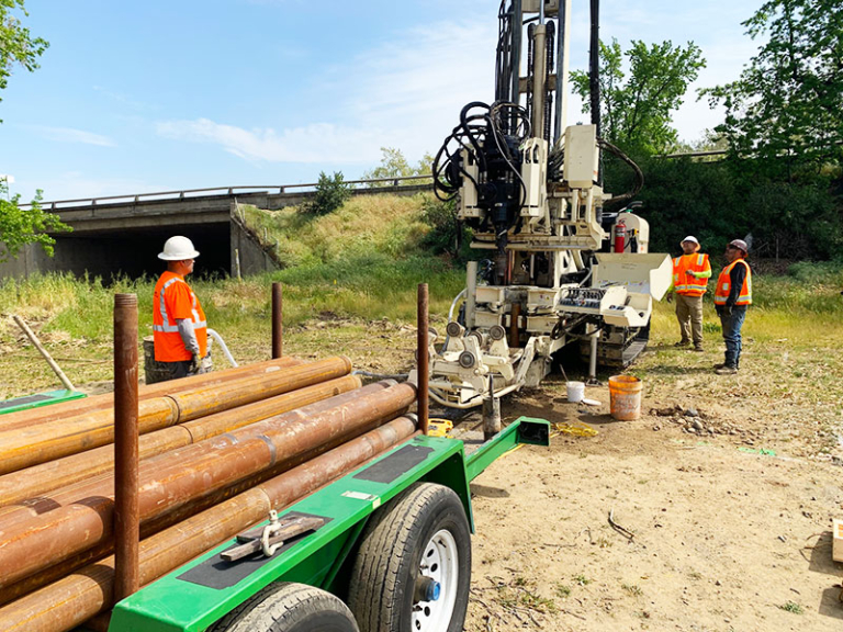 Sonic Drilling - Geo-Ex Subsurface Exploration